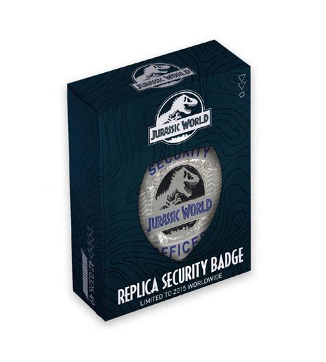 Jurassic World Security Badge Replica Limited Edition Visiontoys