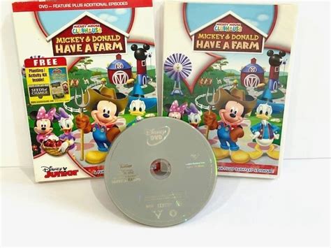 Mickey Mouse Clubhouse Mickey And Donald Have And Farm Dvd 2012 £4