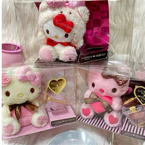 日本進口hello Kitty和頂級巧克力g O D I V A聯名款巧克力娃娃 蝦皮購物