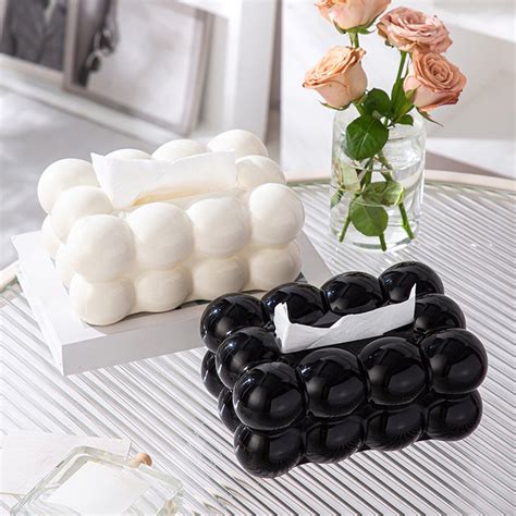 Viflosae Tissue Box Cover Tissue Box Holders Tissue Cover Box With Tissue Cell Phone Facial