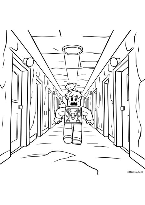 Las Páginas Para Colorear De Personajes De Roblox Son Fáciles De