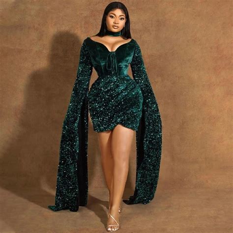 Dark Emerald Green Cocktail Dress