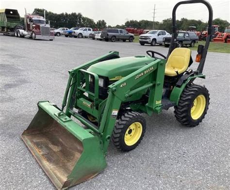 John Deere 4010 Compact Tractor 2002 2005 Specs Weight Dimensions And Attachments Codeready
