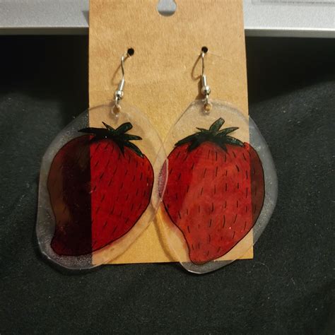 Shrinky Dink Earrings Etsy
