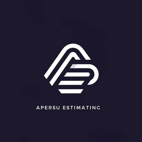 Logo Design For Apersu Estimating Modern Symbol For The Tech Industry Ai Logo Maker