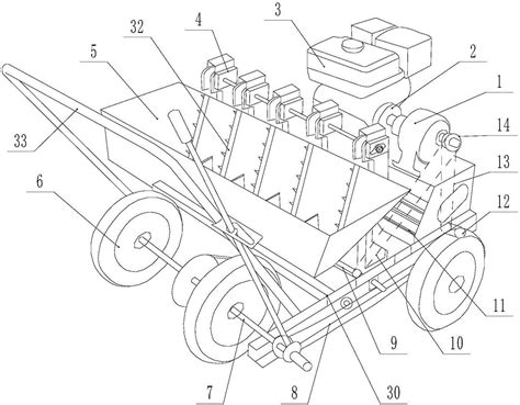 自走式大蒜播种机的制作方法