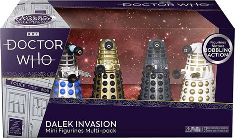 Classic Doctor Who Dalek Invasion Mini 4 Pack Etsy
