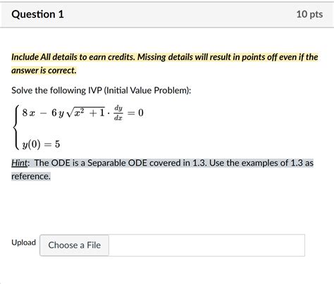 Solved Show All Work And Steps Include All Details To Ea