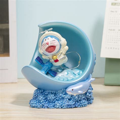 Doraemon Lamp Button Night Cell Powered Cartoon Cute Hello Kitty And