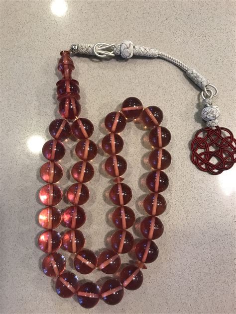 Sandalous Rosary Beads Saffron Infused سبحة سندلوس عطر الزعفران مسباح