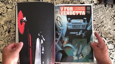 V For Vendetta Comic Cover