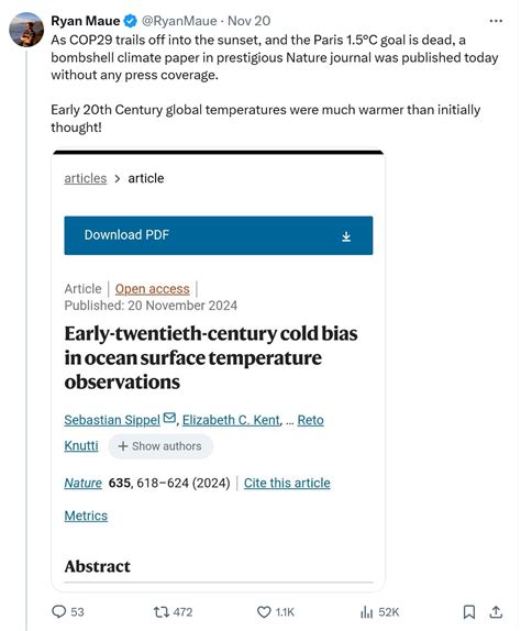 Ryan Maue Tweet Watts Up With That