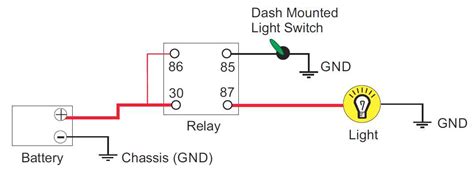 Creating A Relay Switch Circuit Diagram And Schematic
