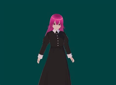 3d Model Anya Forger Young Vrchat 3d Model Vr Ar Low Poly Cgtrader
