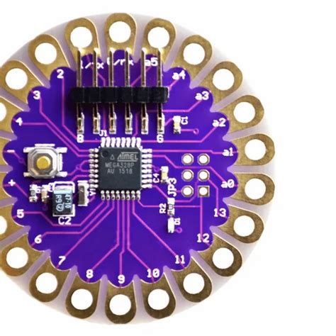 Lilypad Atmega32u4 Usb Compatible At ₹ 595piece Arduino Uno Board In