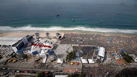 Pope Francis Holds Rio Mass For Three Million World News Sky News