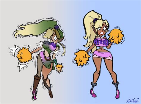 Rule 34 1girls Ass Expansion Breast Expansion Cheerleader Female