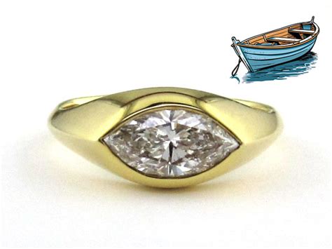 Double Ended Diamond Dory Ring Cross Jewelers