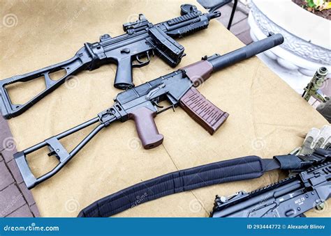 Modern Russian Noiseless Automatic Assault Rifle As Val Editorial