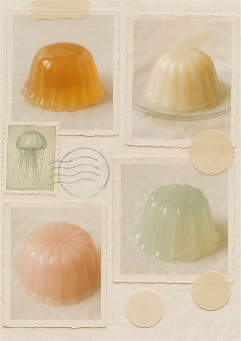 Vintage Jelly Collage Aesthetic Wallpaper Free Photo Rawpixel