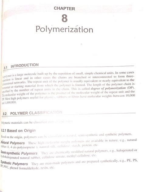 Polimerization Pdf