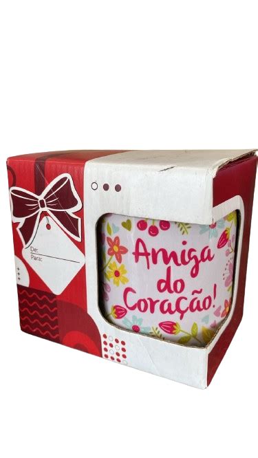 Caneca Amiga Buquê De Rosa Cestas De Café Da Manhã Araxá Mg