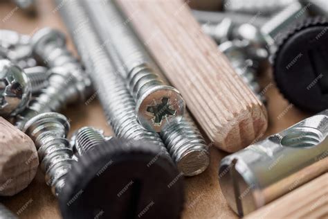 Premium Photo Assembly Furniture Tool Kit With Screw Dowel And Bolt