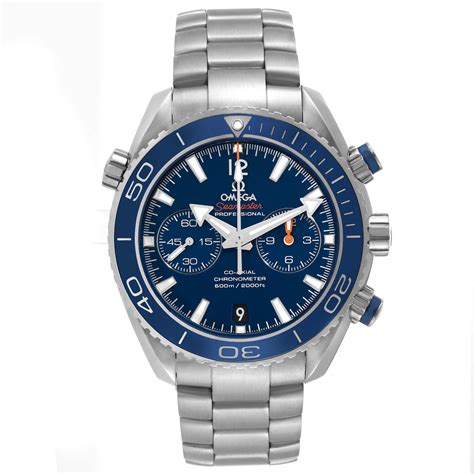 Omega Planet Ocean Chronograph Titanium Mens Watch 232 90 46 51 03 001