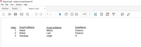 Bind Crystal Report In ASP NET Application And Export In PDF And Excel