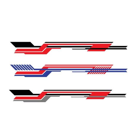 Car Body Wrap Sticker Design Car Side Sticker 49285024 Vector Art At