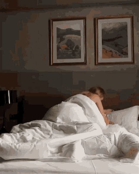 Romantic Cuddle In Bed Gif