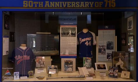 50th Anniversary Of Hank Aarons Record Breaking 715th Home Run To Be