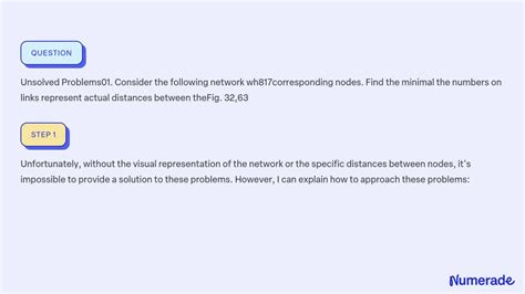 SOLVED NETWORK ROUTING PROBLEMS Unsolved Problems SUPPLEMENTARY PROBLEMS Consider The