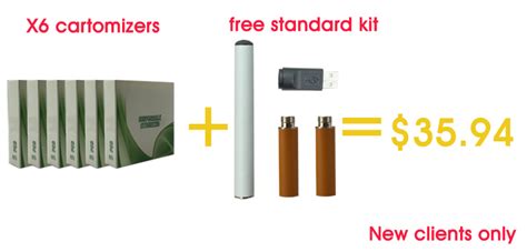 Cheap E Cigarette Cartomizercartridge Reifll And Free E Cig Starter Kit