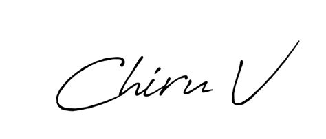 76 Chiru V Name Signature Style Ideas Great Electronic Signatures