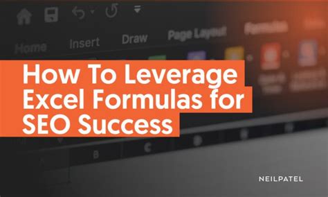 Excel Seo How To Leverage 15 Excel Formulas For Seo Success Siranat Klinbua