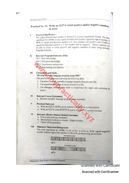 22415 Microprocessor Lab Manual Answers Msbte Solution