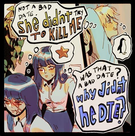 Denji Yoru And Mitaka Asa Chainsaw Man Drawn By Michelletran