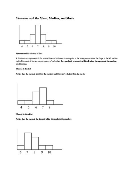 Skewness And The Mean Pdf Quartile Standard Score