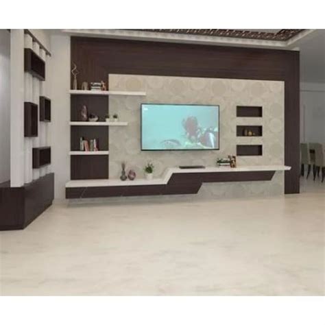 Tv Unit Wall Cladding At ₹ 40000 Piece Tv Unit In Faridabad Id
