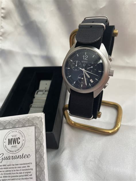 Mwc Military Watch Company Hybrid Military Pilots Chronograph With