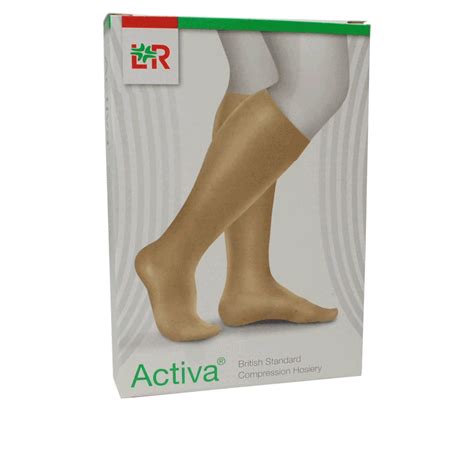 Activa Compression Hosiery Class 1 Below Knee Closed Toe 5 Sizes
