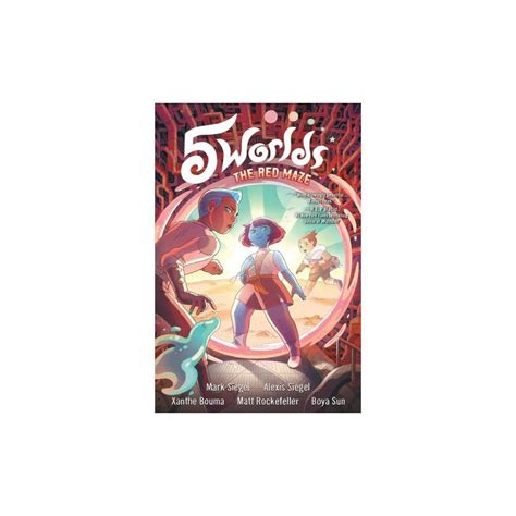 5 Worlds Book 3 The Red Maze By Mark Siegel And Alexis Siegel Paperback Graphic Novel