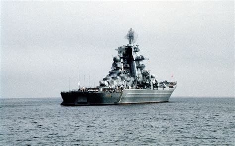 Kirov Class Battlecruiser Firing