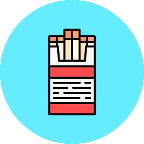 Cigarette Creative Icon Design 16013733 Vector Art At Vecteezy