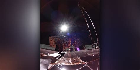 Fireflys Lunar Lander Captures Breathtaking Solar Eclipse From Moon Usa Solar Cell