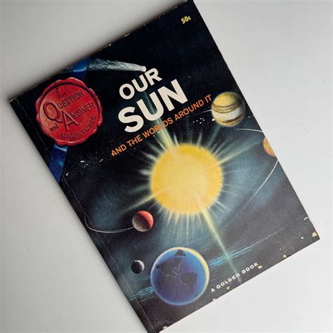 Our Sun And The Worlds Around It A Golden Book 1965 Pretty Old Books