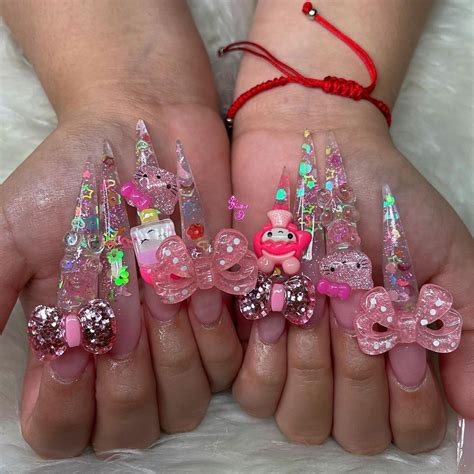 The Xtra Nail Tech 🦄 On Instagram 🎀 Kawaii Girl 🎀 Lanailtech Losangelesnails Lanailtech