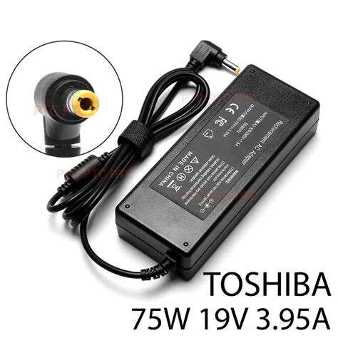 19v 395a 75w Laptop Charger Ac Adapter For Toshiba Satellite L750