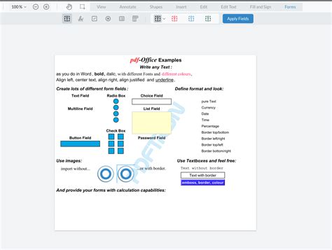 Build Form Fields Using Javascript In Webviewer 8 Apryse Documentation